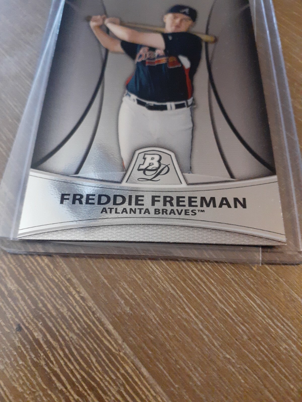 2010 BOWMAN PLATINUM PROSPECTS FREDDIE FREEMAN PROSPECT BASEBALL CARD # ...