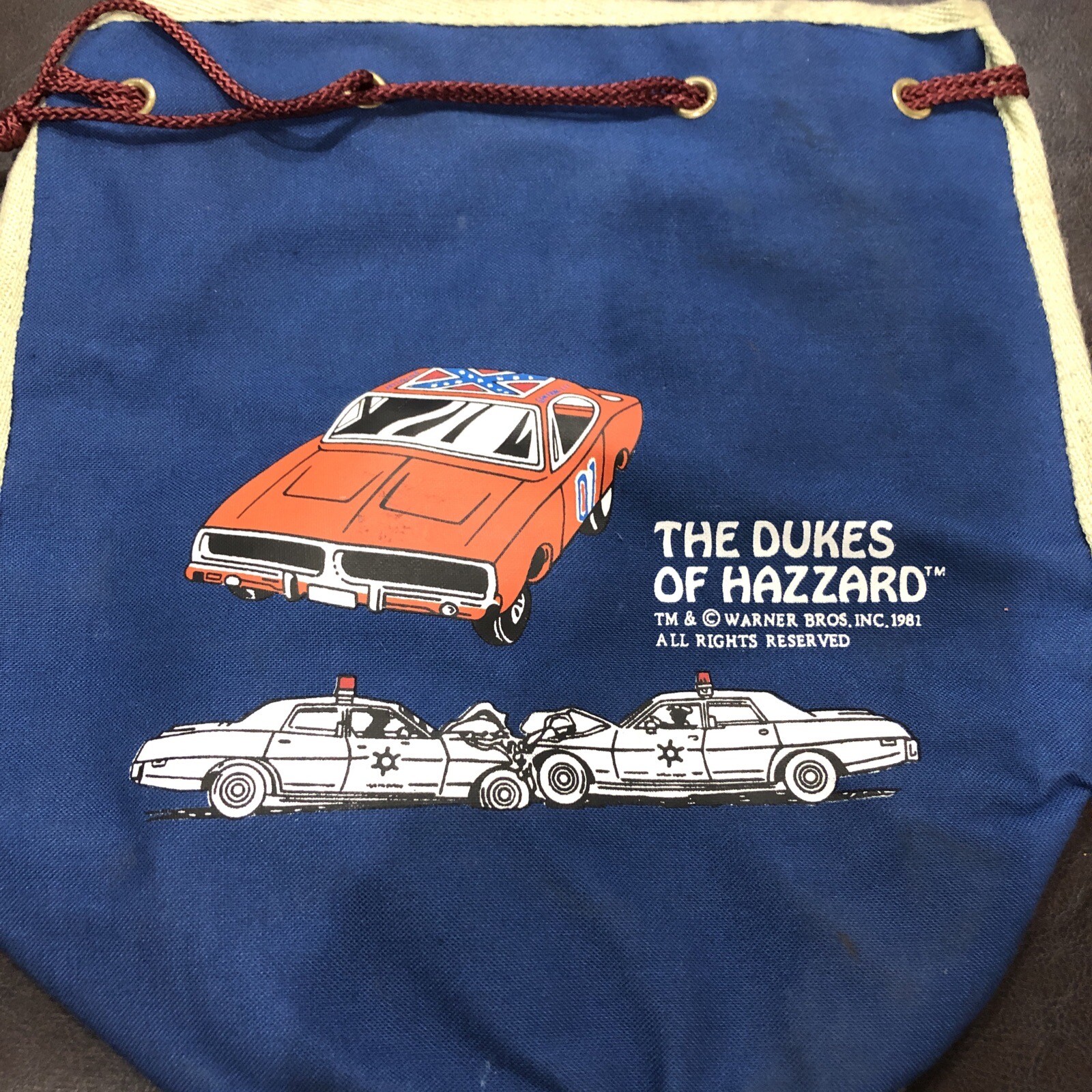 1981 Warners Bros. Dukes of Hazzard Backpack | eBay