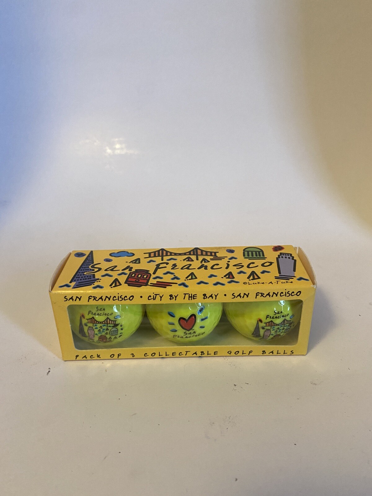 San Francisco Logo Golf Balls City By The Bay Collectible Smith Novelty ...