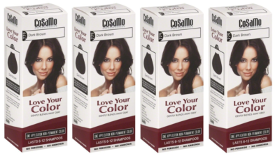 CoSaMo Hair Color #779 Dark Brown - Compares to Clairol Loving Care #79 ...