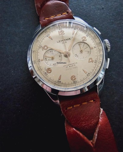 1950s Vintage Lemania Chronograph Cal 1270 as Is for sale online | eBay