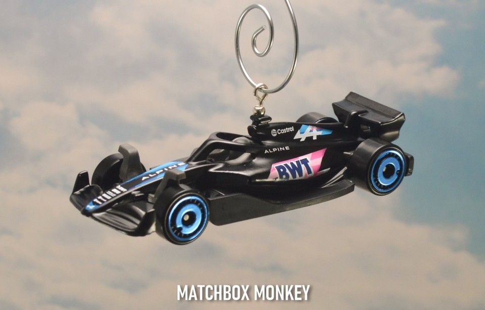 F1 Racing Christmas Tree Ornament McLaren Ferrari, Honda, Red Bull ...