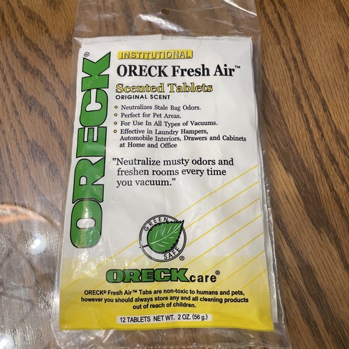 Oreck Institutional Fresh Air Original Scent 12 Tablets Neutralizes ...