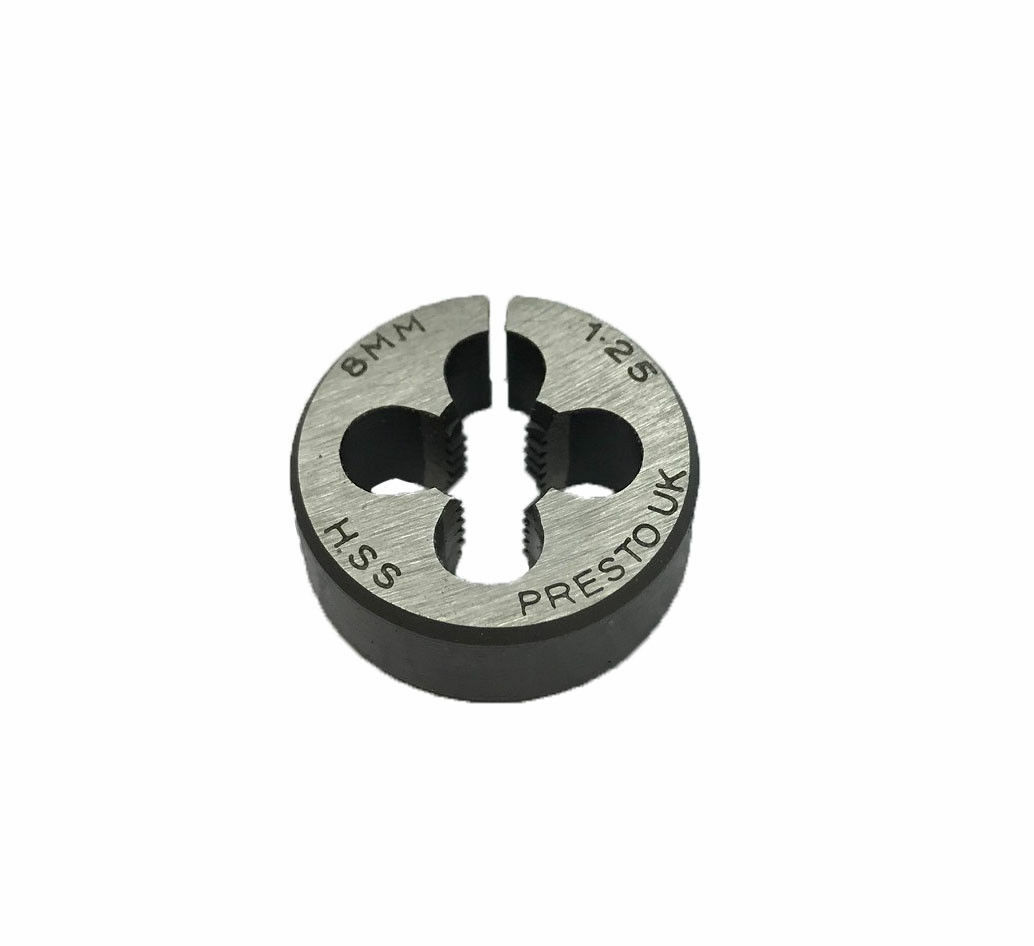 PRESTO METRIC DIE HSS SPLIT DIES SIZES M2 - M20 HIGH SPEED STEEL FROM ...