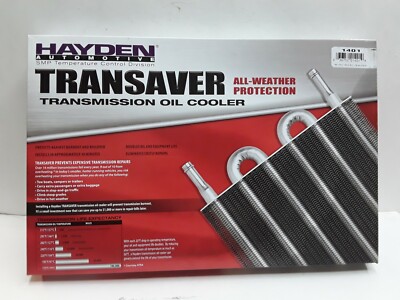 Hayden transaver transmission oil cooler 1401 GVW 12,000 subcompact or ...