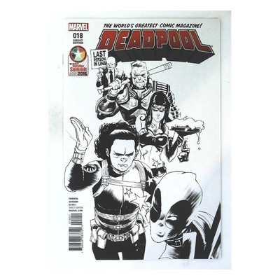 Deadpool #18 Cover 5 - 2016 series Marvel comics NM+ Full description ...
