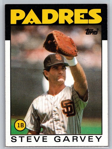 1986 Topps #660 Steve Garvey San Diego Padres | eBay