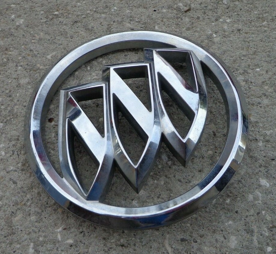Buick Enclave grill emblem badge decal logo 5.625" 5-5/8" OEM Genuine ...