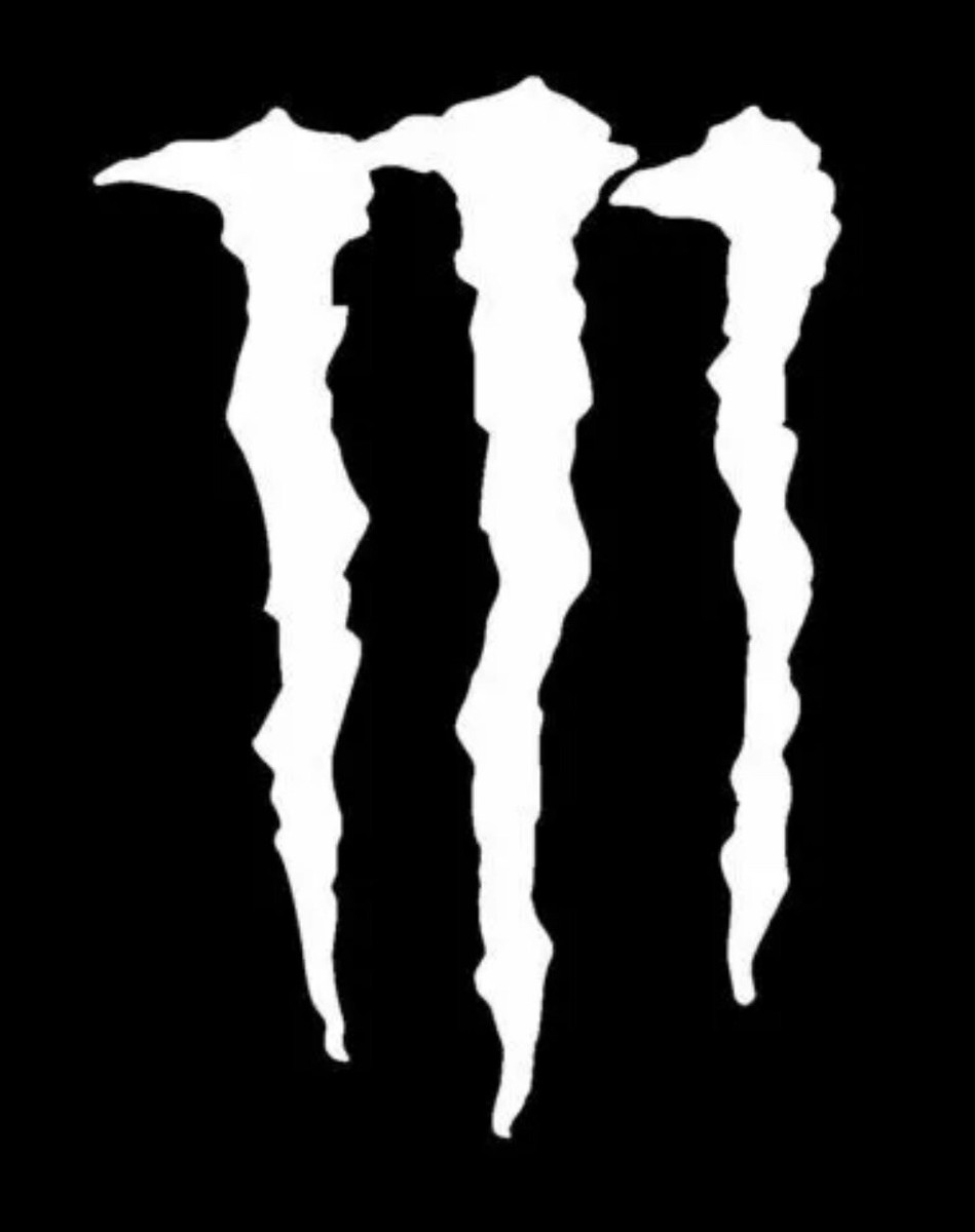 Monster Energy Wallpaper White
