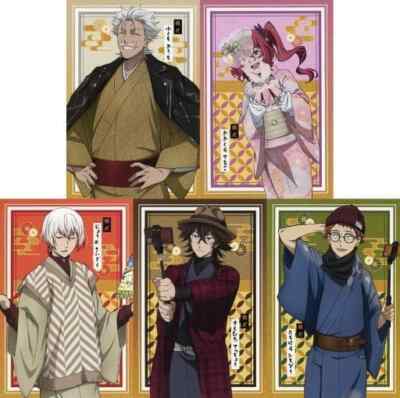 BUNGO STRAY DOGS Good Ochi Fukuchi Shikishi card toy Collection 5SET amazing B5 | eBay