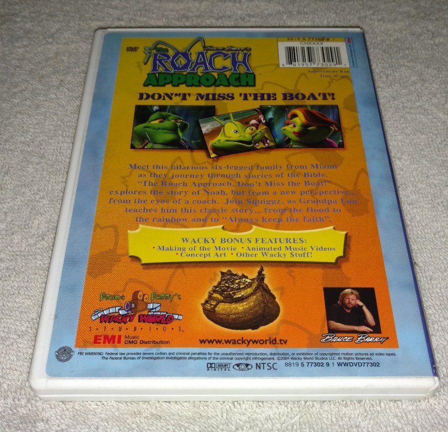 The Roach Approach - Don't Miss The Boat! (DVD, 2004) RARE oop ...