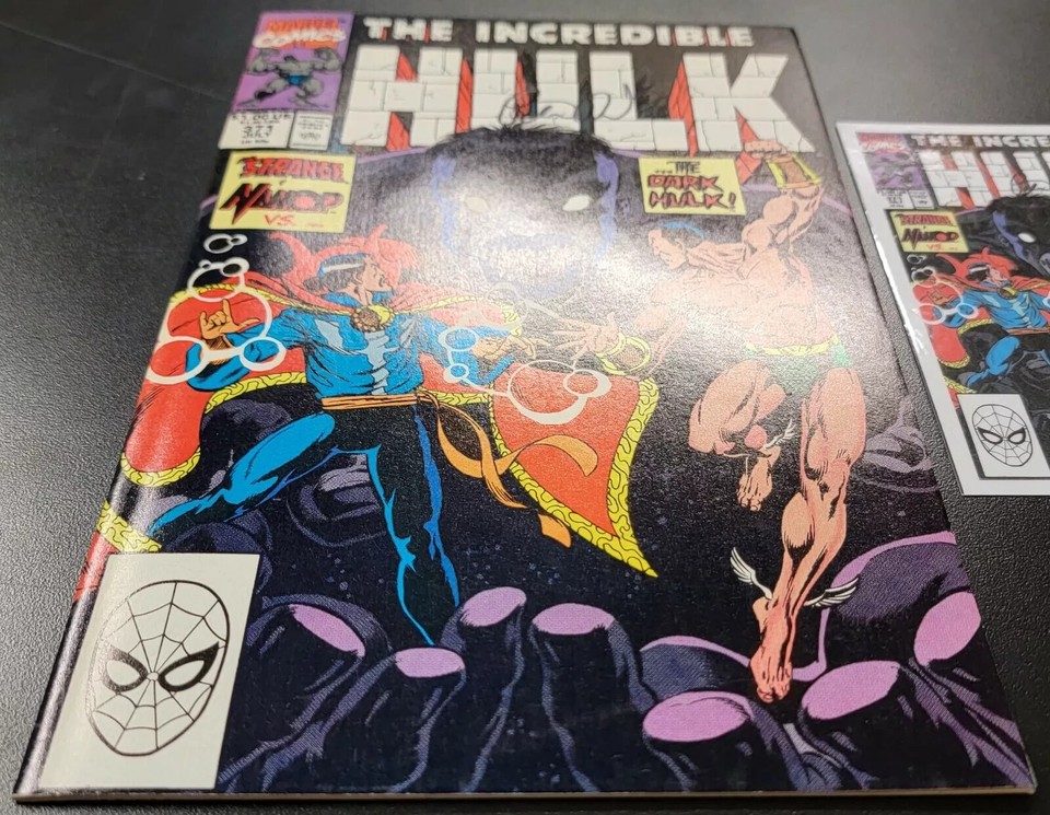 The Incredible Hulk (1962) #371 SIGNED by Peter David with Notarized ...