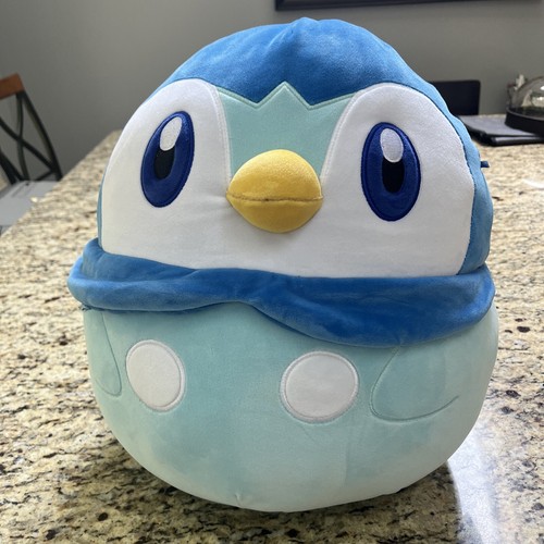 Squish Mallows Pokemon Piplup blue penguin 10 inch | eBay