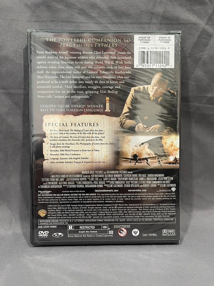 Letters From Iwo Jima Dvd