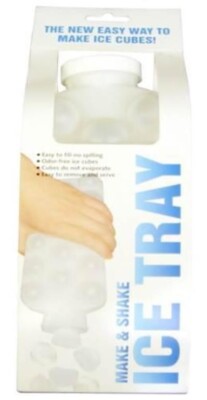 5PK Ice Cube Maker Trays Shake Ice Tray Block Drink Freezer (85 Slots ...