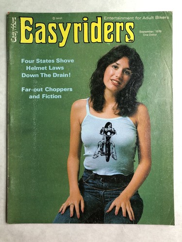 Easyriders Motorcycle Magazine W/ David Mann Art September 1976 No. 39 ...
