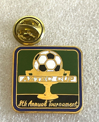 Soccer Aztec Cup 8th Annual Tournament Lapel Hat Pin. #19 | eBay