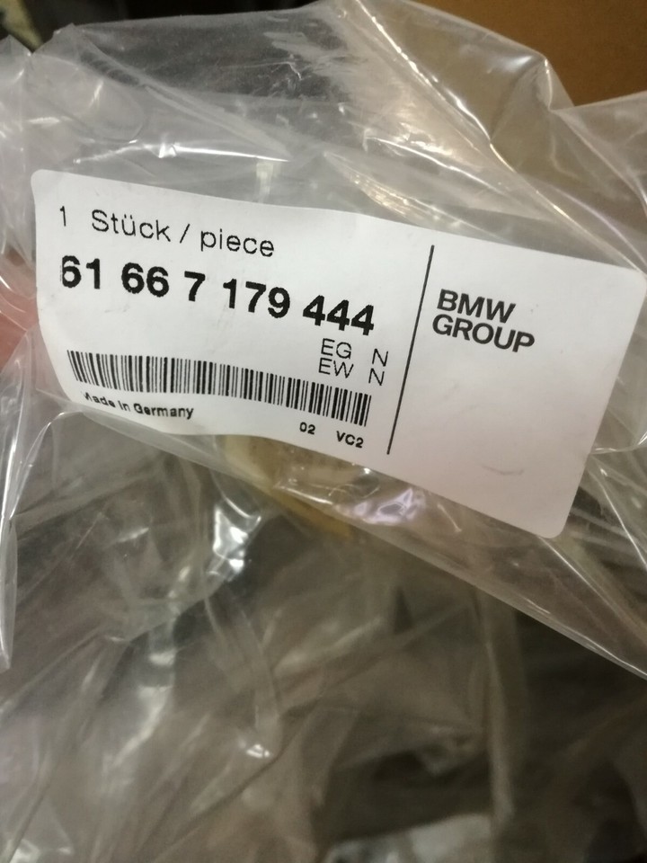 61667179444 Conduttura tubo flessibile sinistra -ORIGINALE- BMW 5 E60 ...