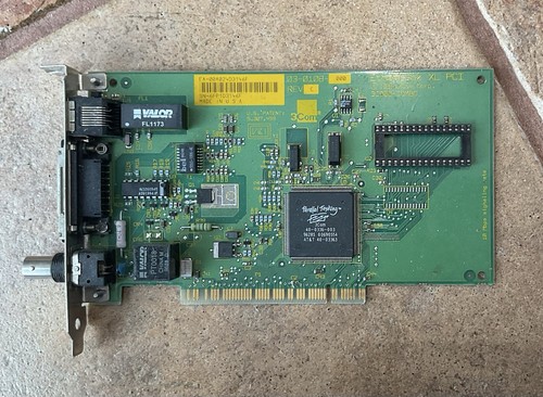 Network Card 3Com Etherlink XL PCI 3C900-COMBO BNC,RJ-45,AUI 03-0108 ...