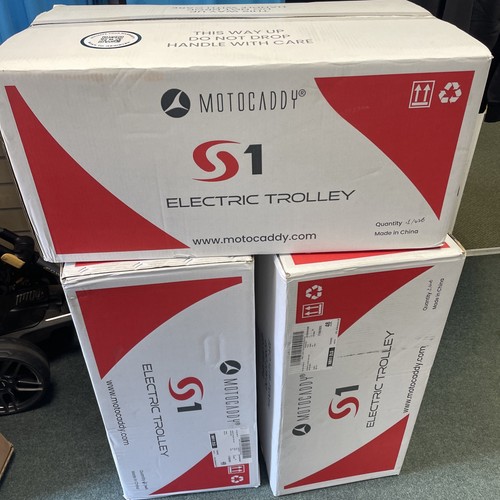 Motocaddy S1 Electric Golf Trolley 2025 - Brand New in Box | eBay UK