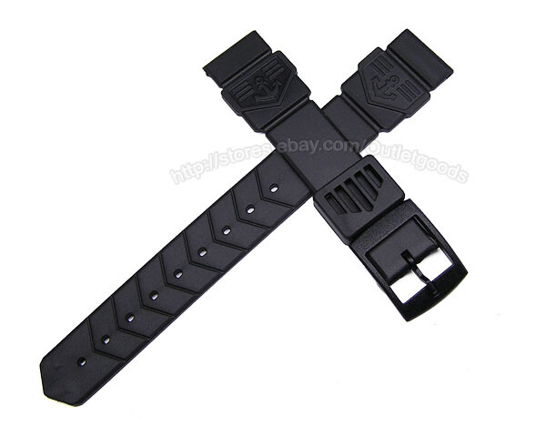 18mm Rubber Watch Band Compatible w/ TAG Formula 1 F1 35mm Midsize from ...
