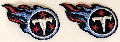 NFL Tennessee Titans Embroidered Patch (Lot of 2) (2 1/4" x 1 1/4 ...