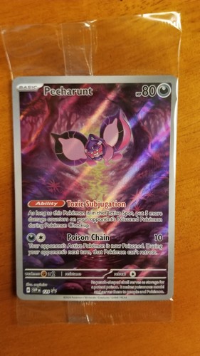 Pokemon Pecharunt SVP 129 Shrouded Fable ETB Black Star Promo Sealed ...