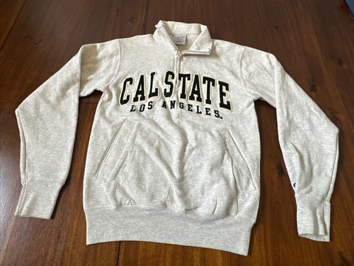 Cal State Los Angeles Golden Eagles Champion Quarter Zip Sweatshirt ...