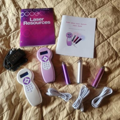 Scalar Wave Laser (Soft Laser/Cold Laser) Base Unit, Lotus Laser and 3 ...