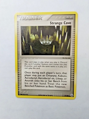 Pokémon TCG Strange Cave EX Legend Maker 77 Regular Uncommon ...