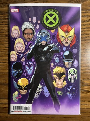 POWERS OF X 4 NM R B SILVA COVER 1ST APP KRAKOA & ARAKKO MARVEL 2019 | eBay