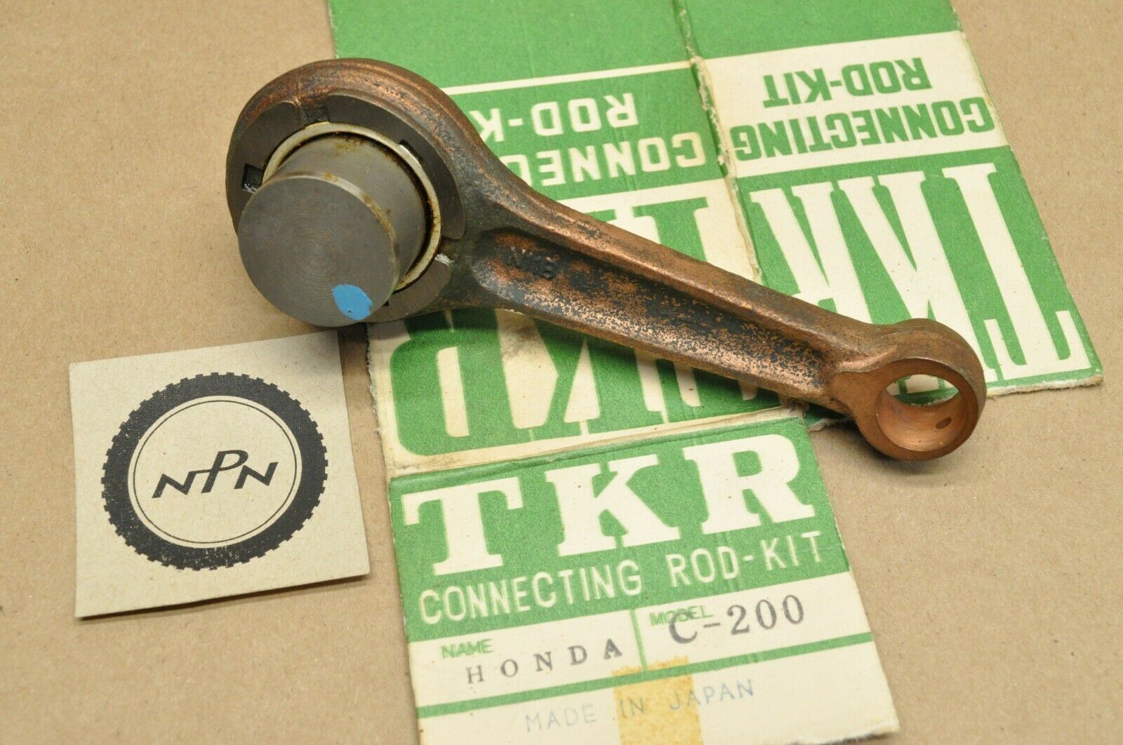 Vintage NOS Honda C200 CA200 TKR Takara Connecting Rod Assembly | eBay