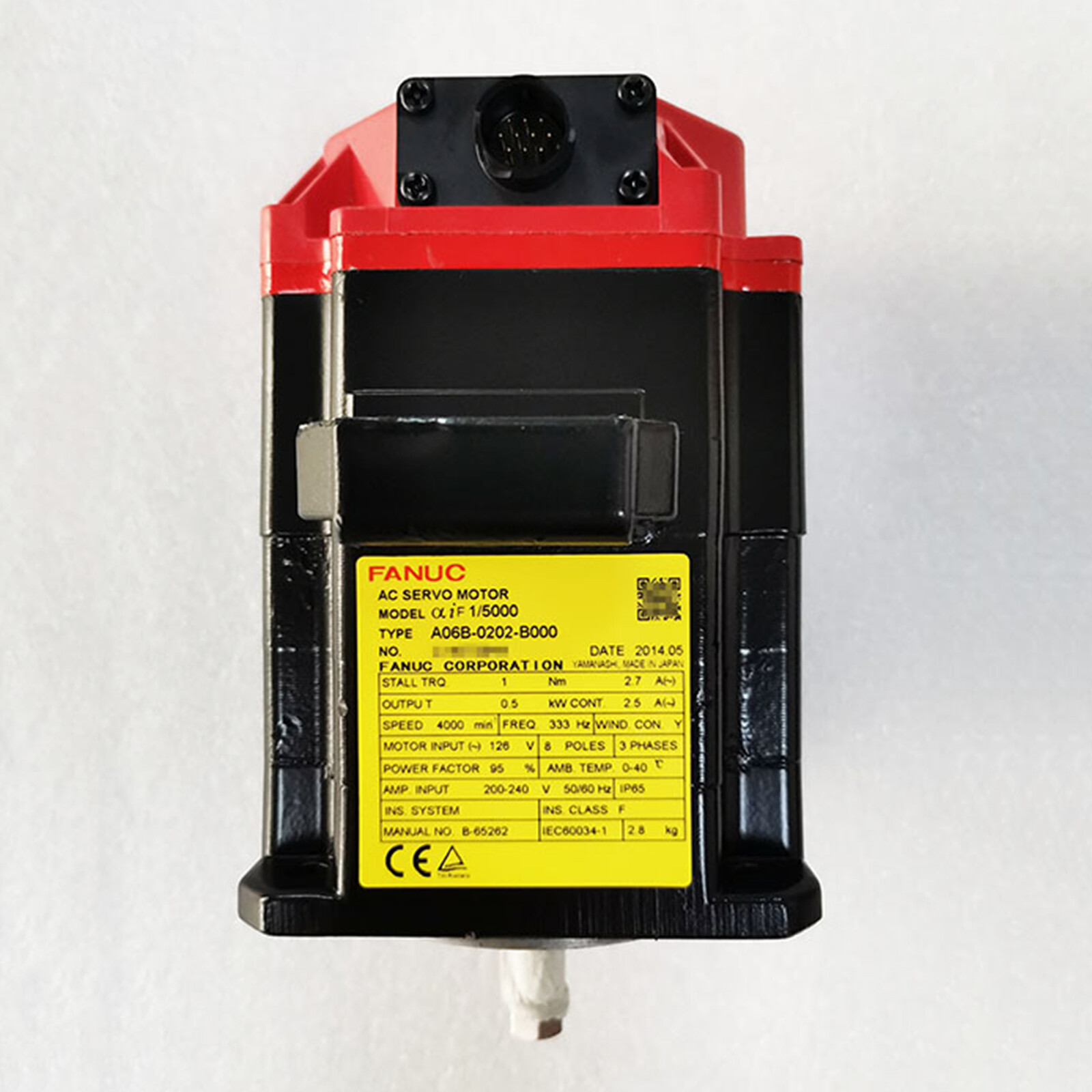 One Used Servo Motor For Fanuc A06B-0202-B000 Free Shipping | eBay