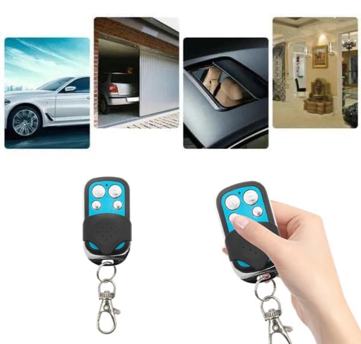 Remote Control Key Fob Cloning Key Fob For Garage Doors Simple | eBay