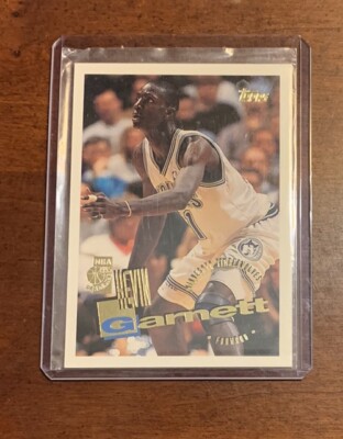 1995-96 Topps Kevin Garnett #237 Rookie RC HOF | eBay