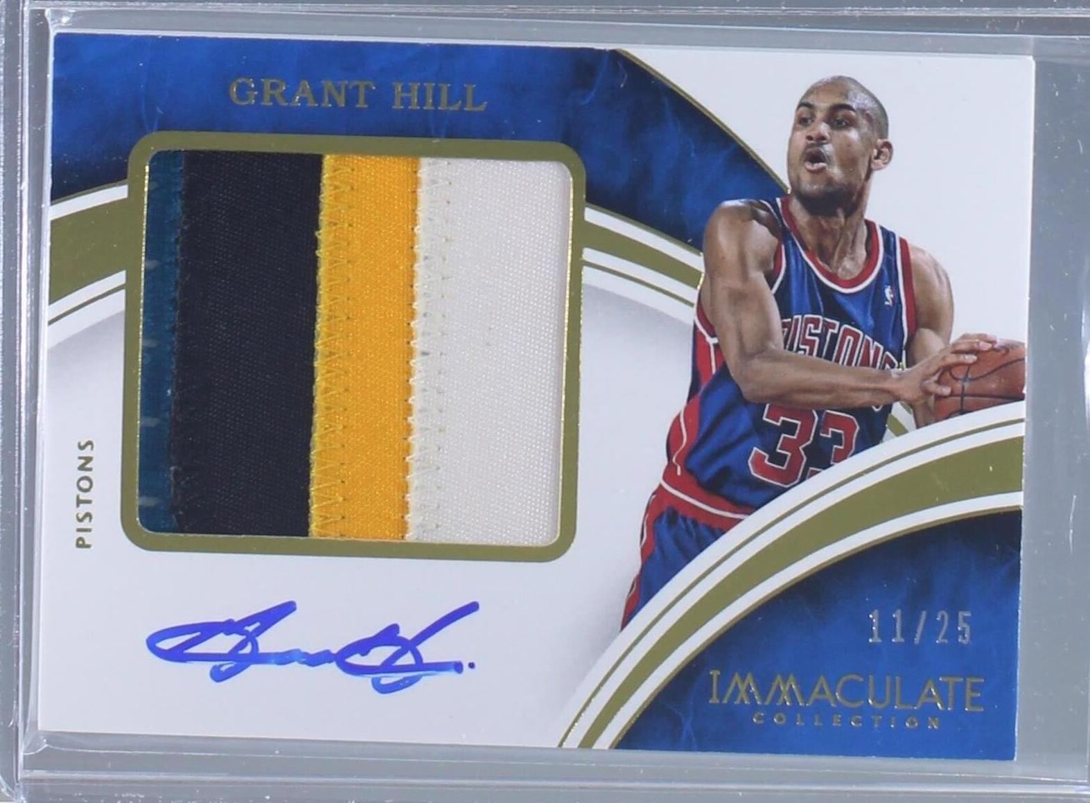 2015-16 Panini Immaculate Collection - Premium Patches Autographs Grant ...