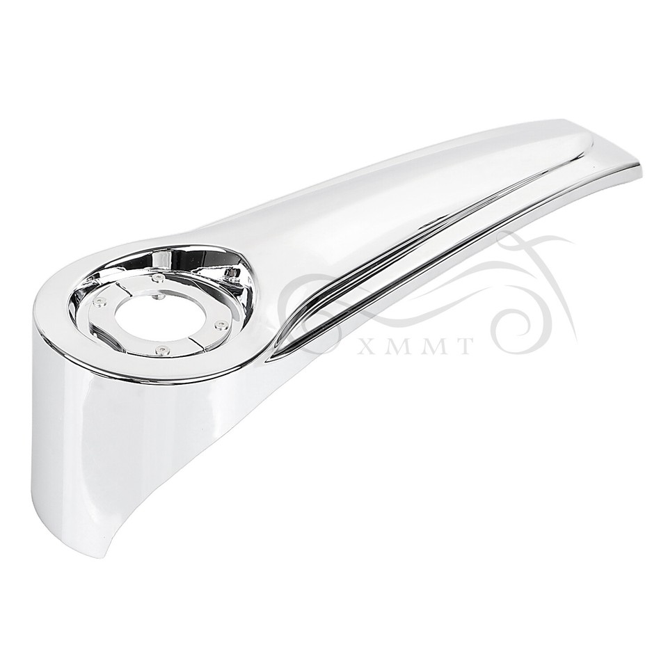 Motorcycle Chrome ABS Plastic Stretched Dash Fuel Gas Tank Console For ...