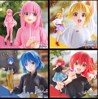 Bocchi The Rock! Coreful Plain clothes ver. Figure Complete set from ...