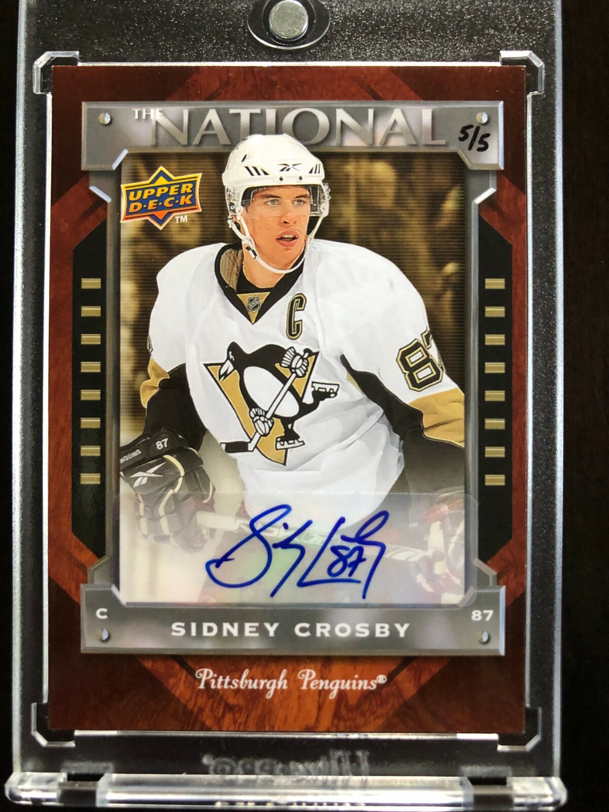 Sidney Crosby Autographed Memorabilia | Signed Photo, Jersey ...