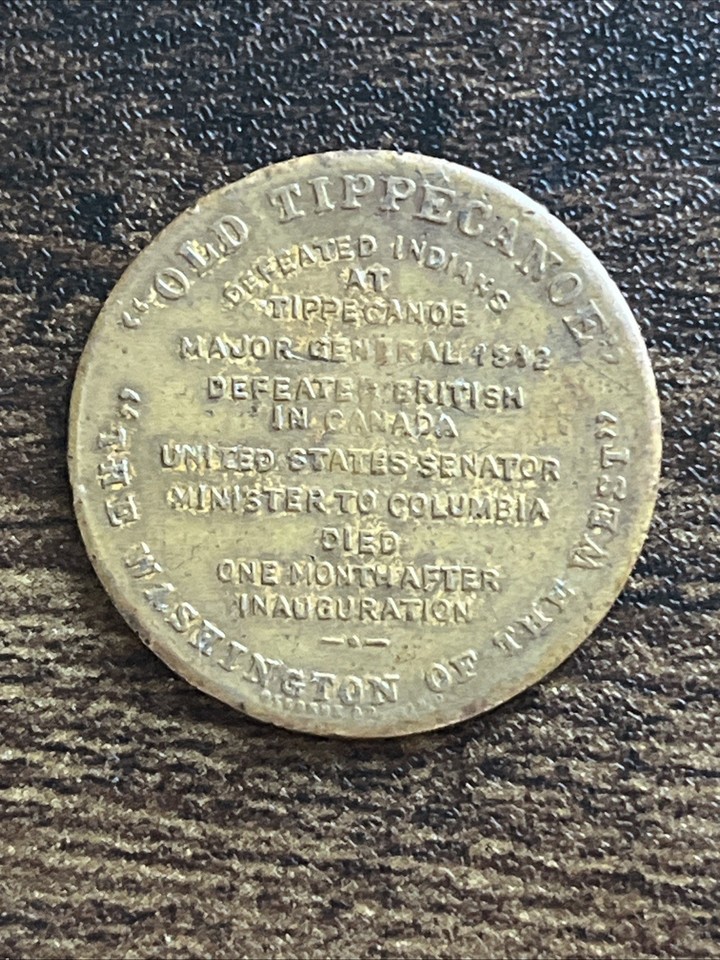 William Henry Harrison 9th President Medal Token Coin TB7991* | eBay