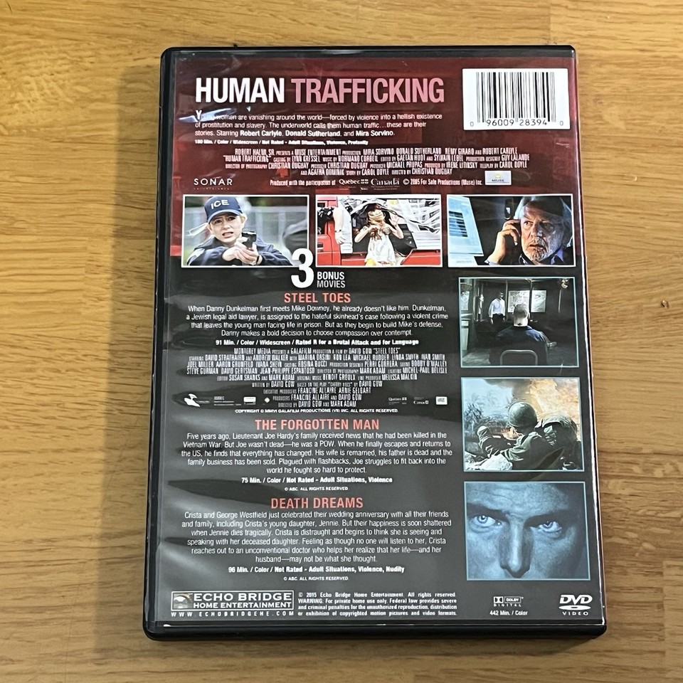 Human Trafficking (DVD Widescreen 2015) + 3 Bonus Movies — | eBay