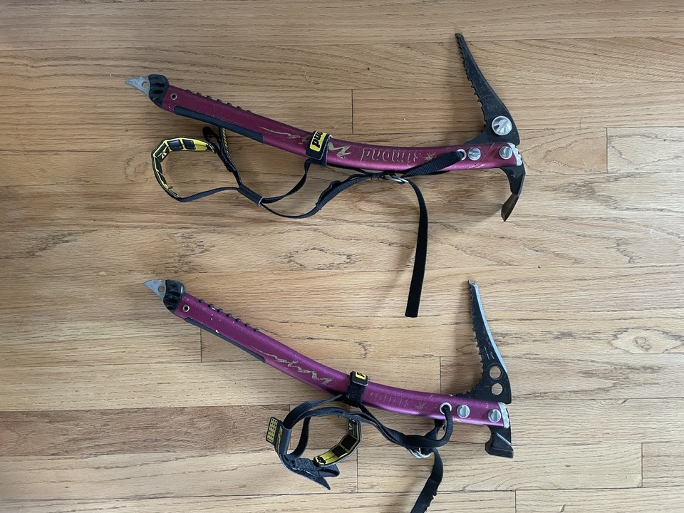 SIMOND NAJA Ice Axes Vintage, Adze & Hammer 50cm Purple/Black Ice Climbing Tool | eBay