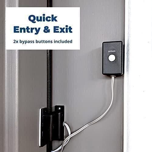 Techko S189 Ultra Slim Safe Pool Alarm for Kids, ETL Listed UL 2017 ...