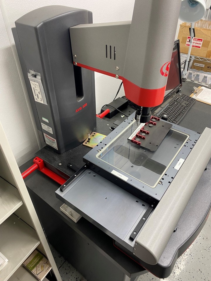 Starrett AVR 300 Vertical Benchtop Vision System 2016 with Touch Probe ...