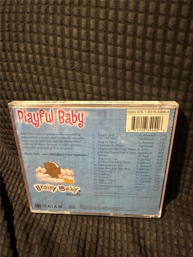 Brainy Baby Music: Playful Baby by Various Artists (CD, May-2003 ...