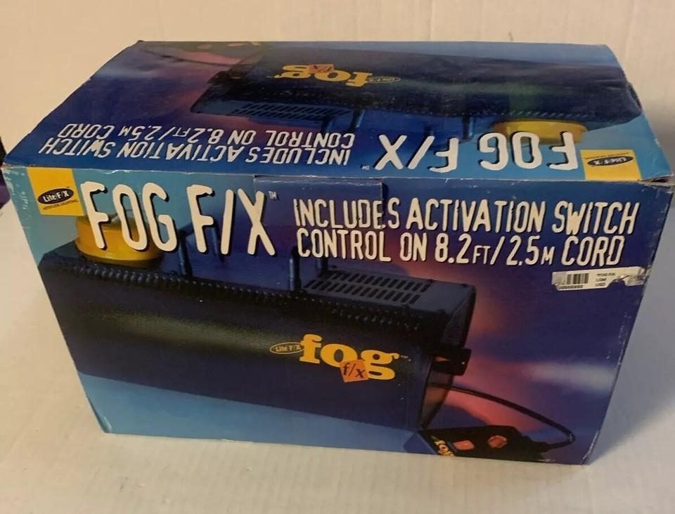 Lite F/X Fog Maker Machine Model 1741 With Wired Remote Control ...