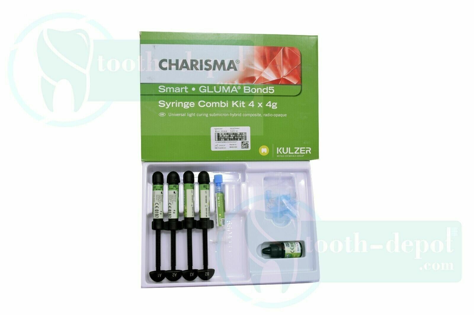 Kit de restauration composite dentaire Charisma Smart, 6 seringues | eBay