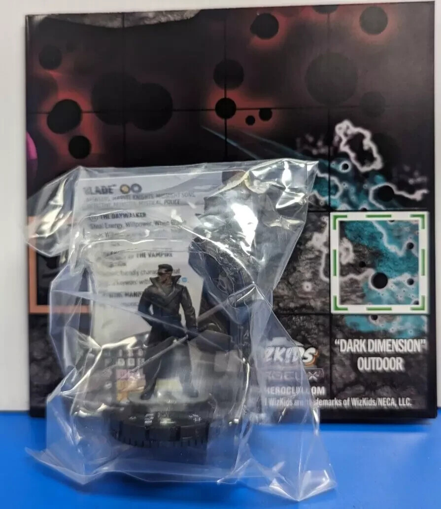HEROCLIX MARVEL WHEELS OF VENGEANCE OP KIT 100 BLADE + DARK DIMENSION ...