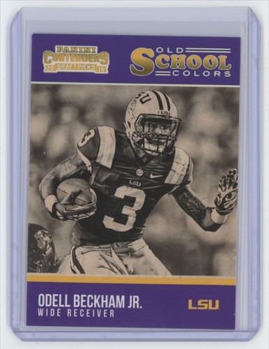 2016 Panini Contenders Odell Beckham Jr. Football Card LSU Tigers #18 ...