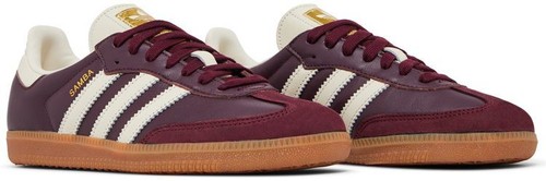 adidas Womens Samba OG Maroon ID0477 Women Size | eBay